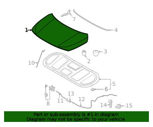 66400-Q5000 - Hood Panel 2021-2025 Kia Seltos | Kia.Parts Store