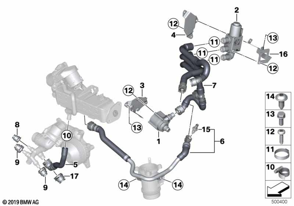 2012-2018 BMW Coolant Temperature Sensor 13627823993 | Retail ...