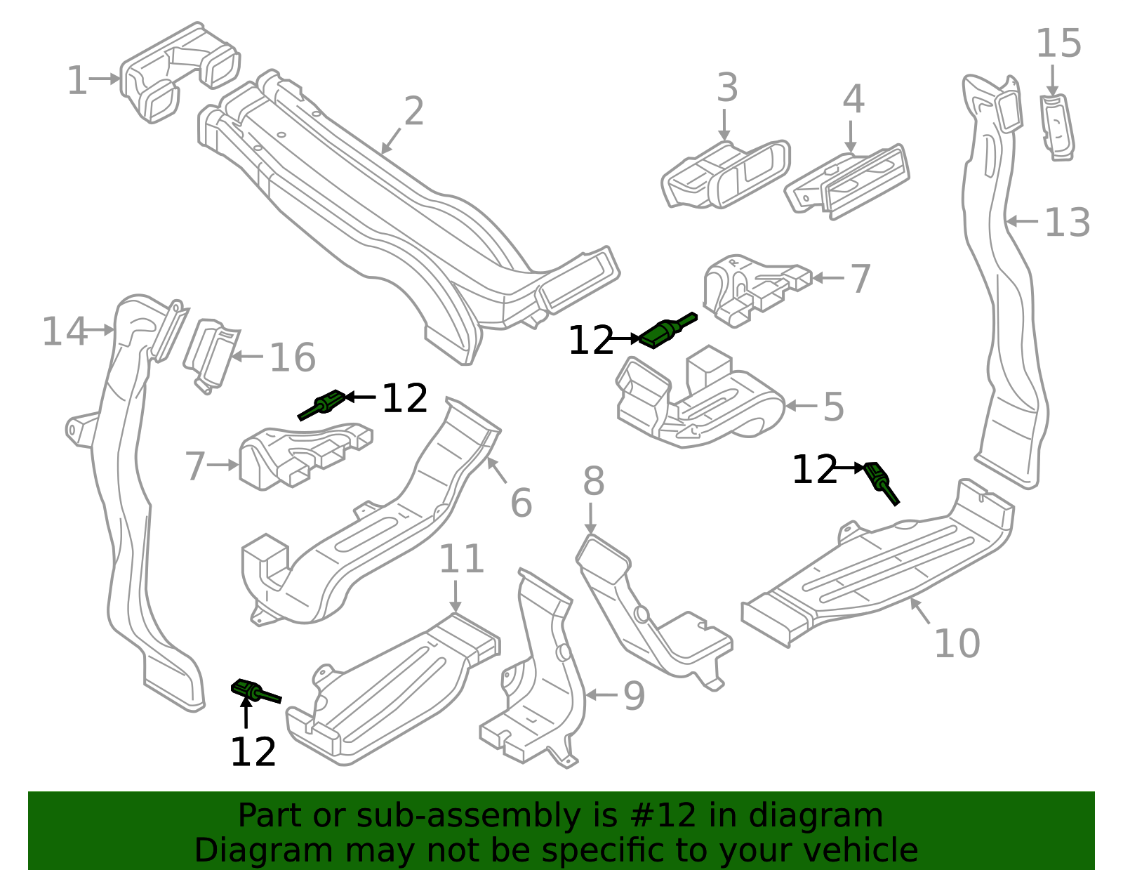 2019-2024 Audi Temp Sensor 4B0-820-539-A | Audi OEM Parts Guy