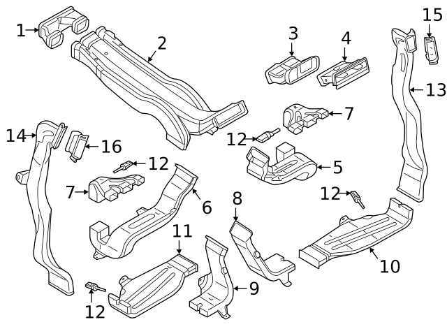 2019-2023 Audi Temp Sensor 4B0-820-539-A | Genuine Audi Parts