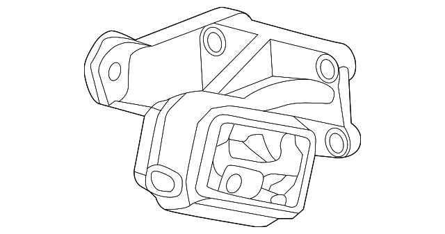 2013-2018 Ram Motor Mount 68140535AB | TascaParts.com