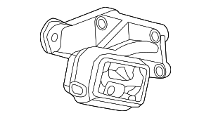 2013-2018 Ram Motor Mount 68290111AA | TascaParts.com