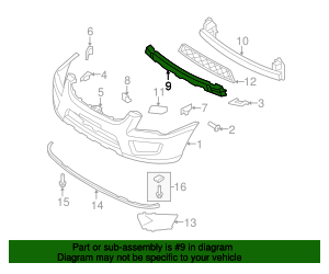 86520-1F500 - Absorber 2009-2010 Kia Sportage | Kia.Parts Store