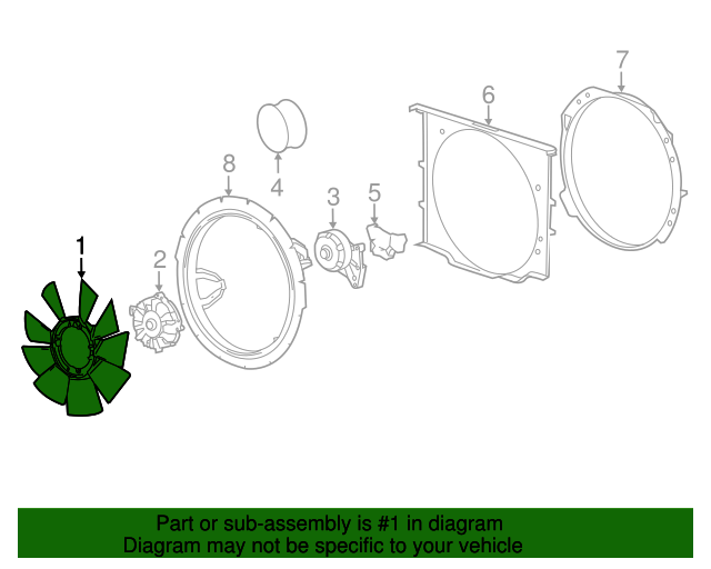 2017-2019 GM Blade (Replaces Part Number 84890705) 84945674 GM ...
