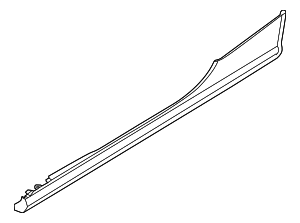 8F0-853-856-GRU - Rocker Panel Guard 2013-2015 Audi RS5 | Audi OEM Parts