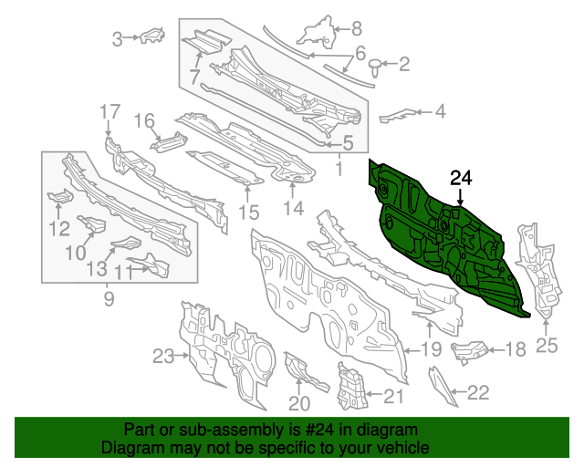 55210-02780 - Insulation 2019-2024 Toyota | AutoNation Parts