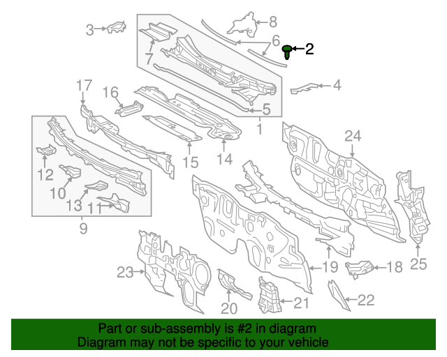 90467-09242 - Cowl Grille Clip - 2016-2024 Toyota | OEM Genuine Toyota ...