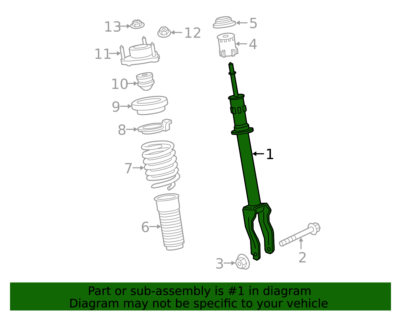 2017-2023 Porsche Panamera | Strut Assembly | 971-413-031-L | OEM ...