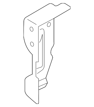 2010-2017 Audi Upper Pillar Reinforced 8F0-809-203-B | Genuine Audi Parts