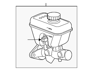 2016-2020 Mopar Master Cylinder 68306574AC | TascaParts.com