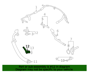 06Q-121-497-D - Engine Coolant Pipe 2022-2024 Audi | AutoNationParts.com