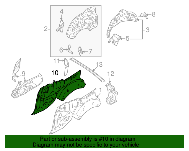 Genuine BMW 41-21-7-894-554 | Storage Compartment | FREE Shipping on ...