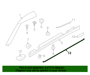 2015-2021 Nissan GT-R Stripe 99038-89S0A | OEM Parts Online