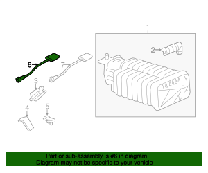 2012-2019 GM Heated Oxygen Sensor 12634062 GM | GMPartsDirect.com