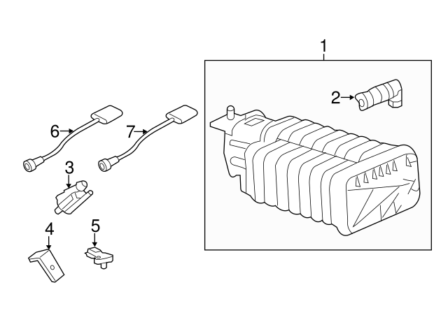 12634063 - Heated Oxygen Sensor 2012-2015 GM | AutoNationParts.com