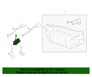 2009-2015 GM Vapor Canister Purge Valve 12639188 GM | GMPartsDirect.com