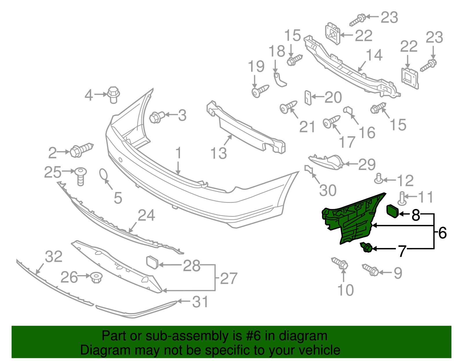 Hyundai - 86614-D2000 - Side Bracket - 2017-2019 Genesis G90 | OEM ...