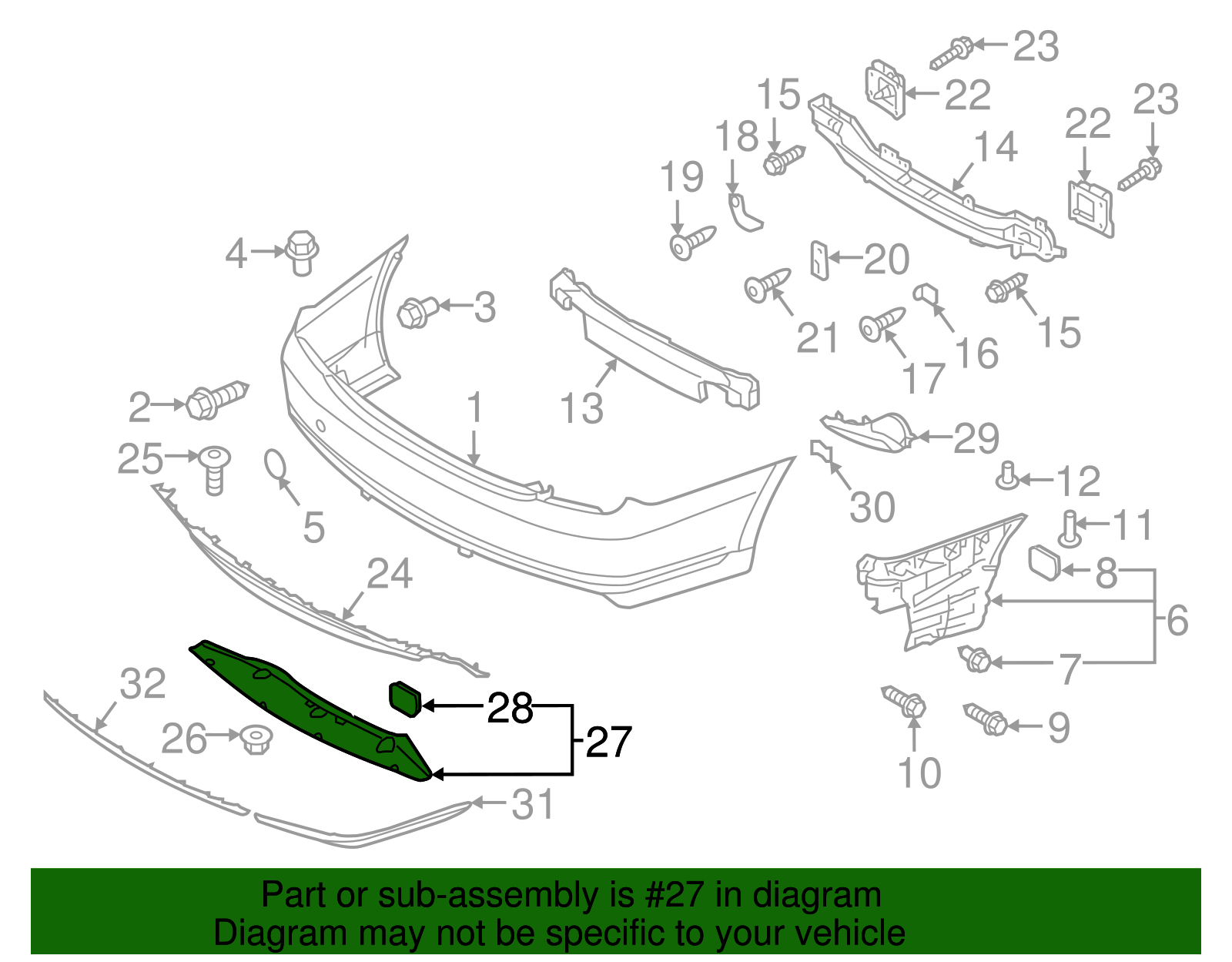 86690-D2000 - Valance Panel 2017-2019 Genesis G90 | AutoNation Parts