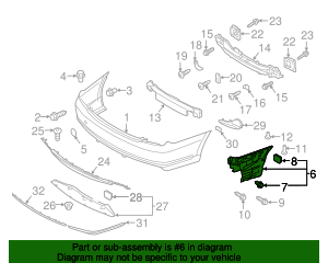 Hyundai - 86614-D2000 - Side Bracket - 2017-2019 Genesis G90 | OEM ...