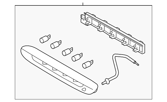 92700-B2010 - High Mount Lamp 2014-2019 Kia | Kia.Parts Store