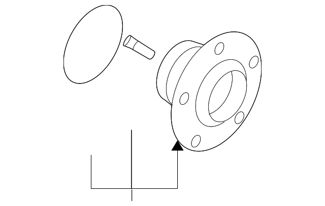 2005-2009 Hyundai Tucson Hub Assembly 52710-2E100 | HyundaiParts.Online