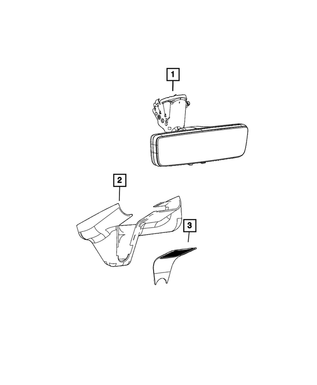 2021-2024 Jeep Mirror Cover 68400514AA | Mopar eStore
