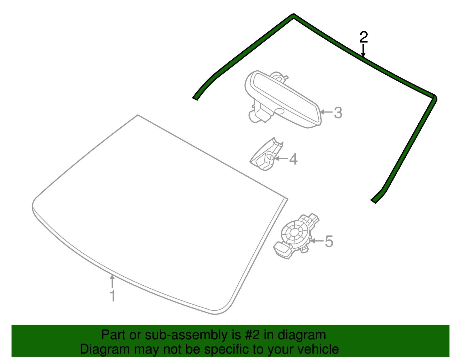 51-31-7-227-341 - Reveal Molding - 2012-2019 BMW | Buy BMW Parts Now