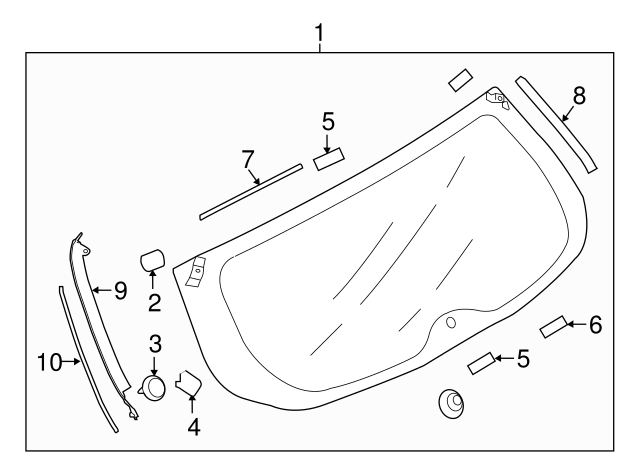 2015-2019 Subaru Outback Position Sensor Seal 63242AL00A | TascaParts.com