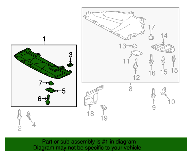 2014-2017 Mazda 6 Front Cover GHP9-56-11Y | TascaParts.com
