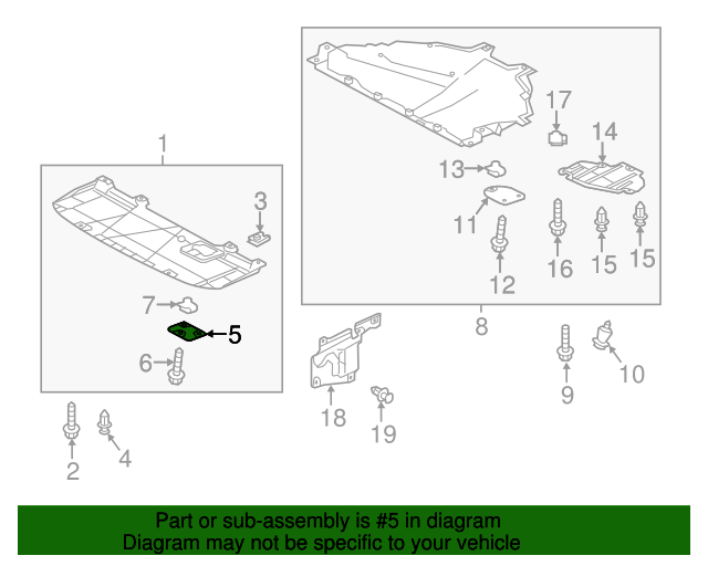 2013-2017 Mazda Access Panel KD53-56-079 | Mazda-Parts