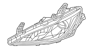 2017-2020 Chrysler Headlamp Assembly - Passenger Side (RH) 68228948AH ...