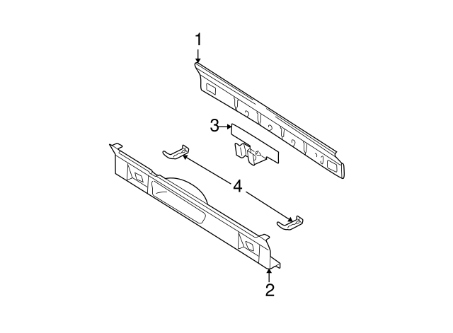 0K552-54872A - Stay 2002-2005 Kia Sedona | Kia.Parts Store