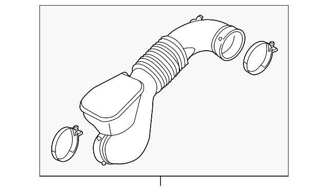 2012-2015 Kia Optima Engine Air Intake Hose 28130 3Q160 | TascaParts.com