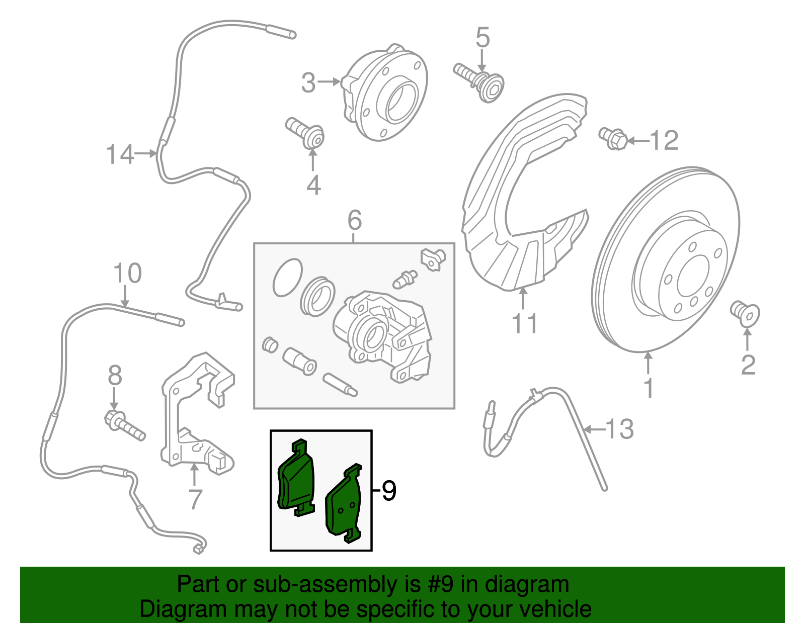 34106884492 - 2018-2024 BMW X3 Brake Pads (34-10-6-884-492) | BMW of ...
