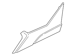 51137453547 - 2014-2021 BMW Upper Molding (51-13-7-453-547) | BMW of ...