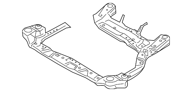 62400-1G210 - Engine Cradle 2008-2011 Kia Rio | Kia.Parts Store