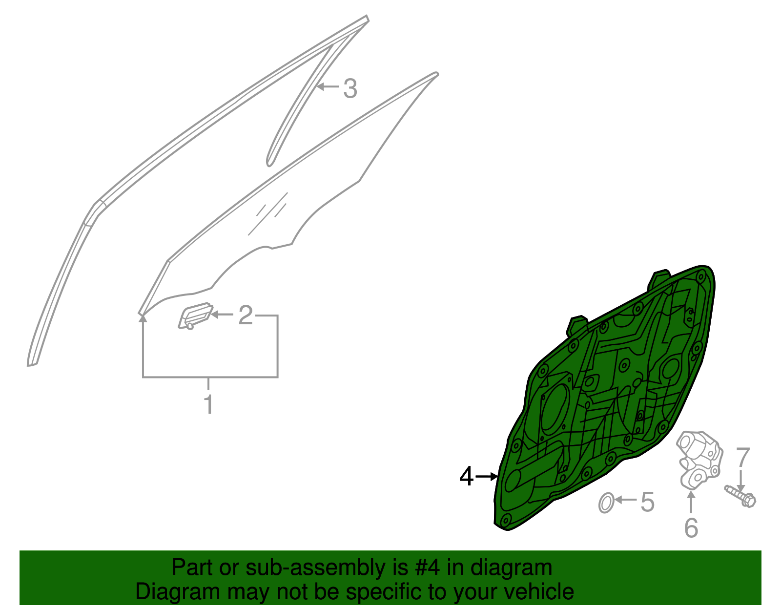 2013-2016 Hyundai Elantra GT Regulator Module 82481-A5010 | Hyundai ...