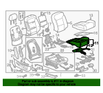 2014-2017 GM Front Passenger Presence Module 84768518 GM ...