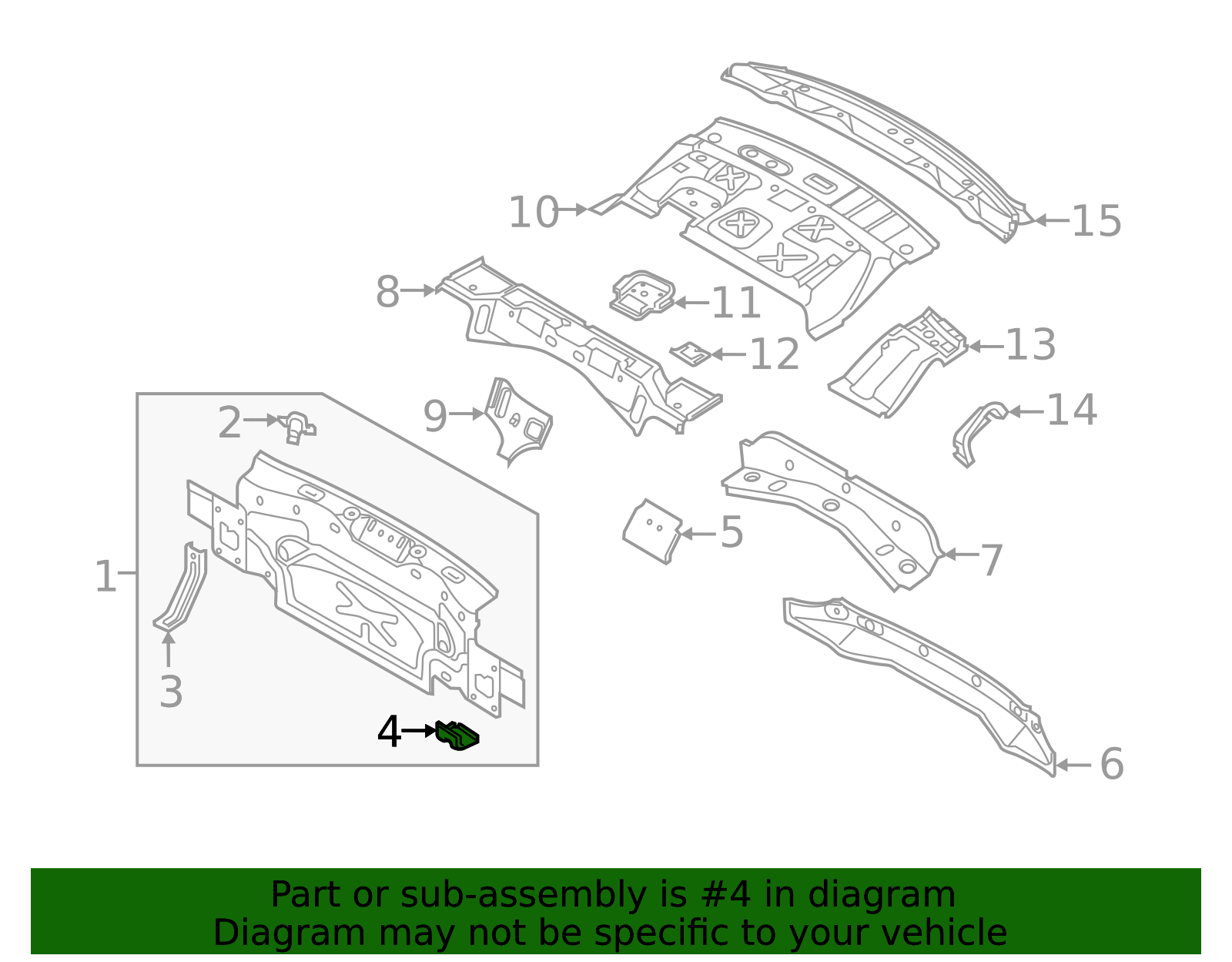 2019-2025 Volkswagen Jetta Lower Bracket 17A-813-745 | VW Direct Auto Parts