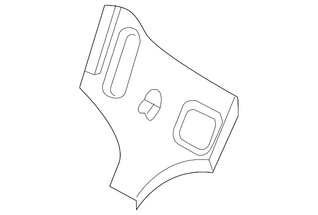 2019-2025 Volkswagen Jetta Front Panel Bracket 17A-813-578 | QuirkParts