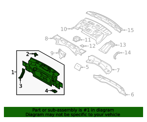 2019-2025 Volkswagen Jetta Rear Body Panel 17A-813-301 | VW Parts Center