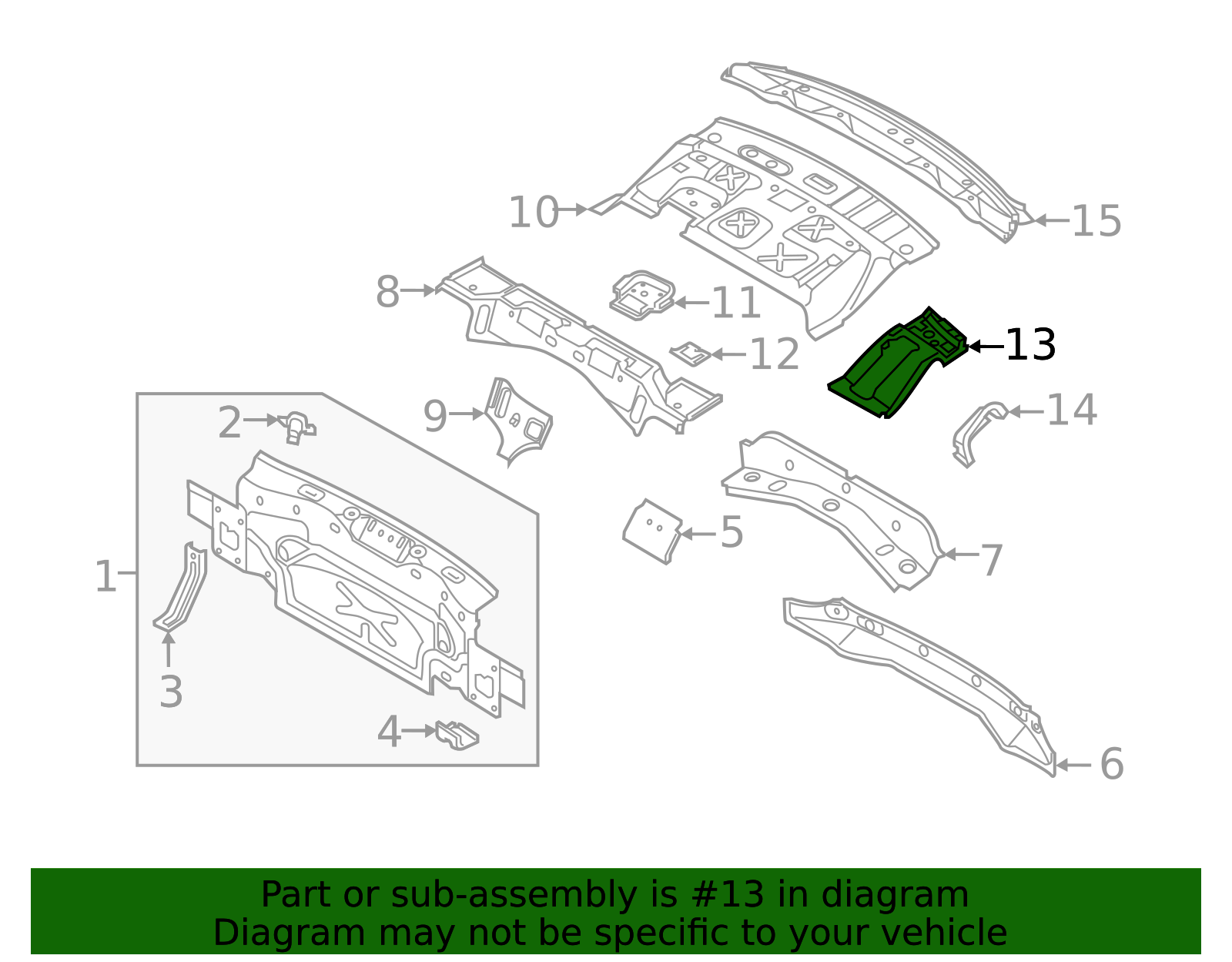 17A-813-561-A - Package Tray 2019-2025 Volkswagen Jetta | AutoNation Parts