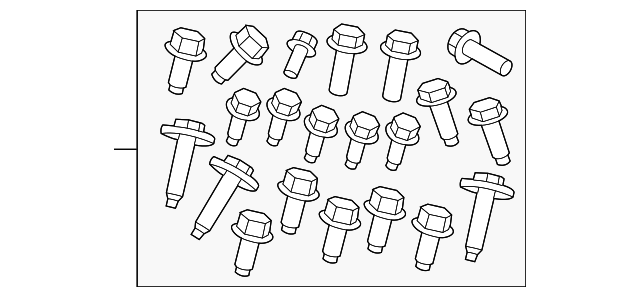 2010-2019 Mopar Radiator Support Retainer Kit 68050778AA | TascaParts.com