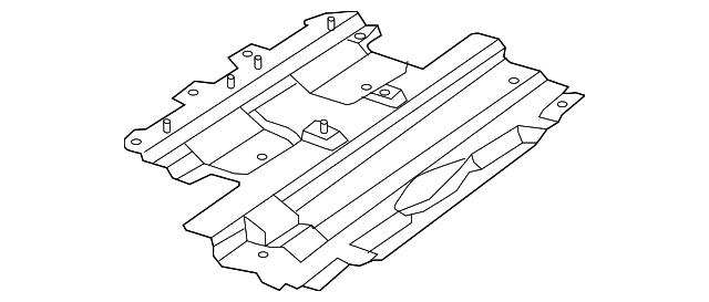 2009-2020 Mopar Seal, Radiator Lower 55057071AB | TascaParts.com