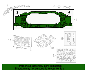 2013-2024 Ram Panel 68197334AA | Mopar Parts Canada