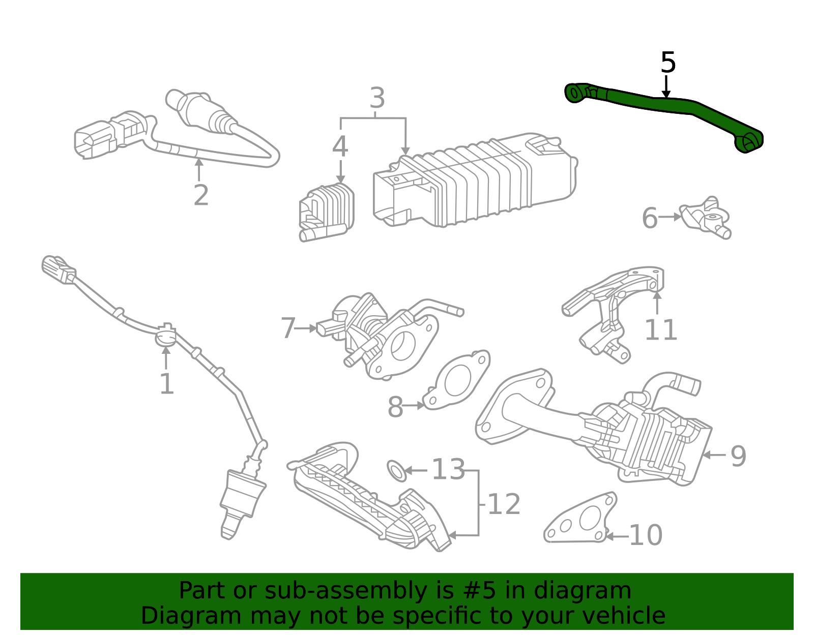 77404-08080 - Vent Hose - 2021-2024 Toyota Sienna | OEM Genuine Toyota ...