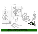 1525A052 - Mass Air Flow Sensor 2014-2024 Mitsubishi | Mitsubishi ...
