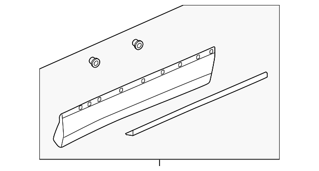 2019-2024 Chevrolet Blazer Molding 84514879 | GMPartsDirect.com