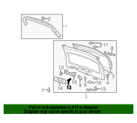 2000-2024 GM M4.2x1.41x30 Multi-Purpose Bolt 11610068 GM ...