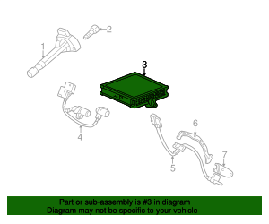 2003 Acura CL Control Module, Engine 37820-PGE-A12 | OEM Parts Online